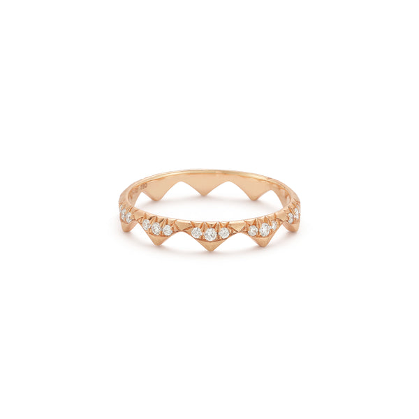 Clara Band in 18-Karat Gold and Diamonds – Jade Trau